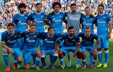 Zenit Players Front Row Lr Aleksandr Editorial Stock Photo - Stock ...