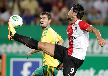 Graziano Pelle Front Feyenoord Rotterdam Vies Editorial Stock Photo ...