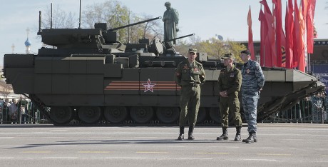 New Russian Mechanized Infantry Combat Vehicle Editorial Stock Photo ...