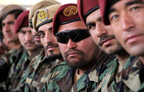 Afghan National Army Commandos Attend Their Editorial Stock Photo ...
