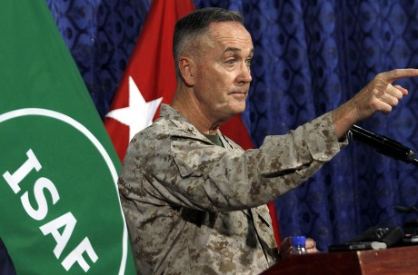 Us General Joseph Dunford Commander Natos Editorial Stock Photo - Stock ...