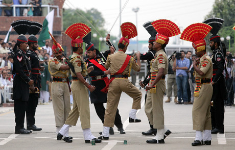 Indian Border Security Force Bsf Soldiers Editorial Stock Photo - Stock ...