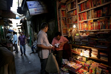 Indian Book Shop Owner Deals Customer Editorial Stock Photo - Stock ...