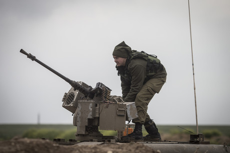 Israeli Defense Forces Idf Soldier Adjusts Editorial Stock Photo ...