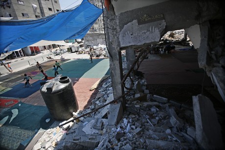 Two Palestinian Brothers Al Masir Family Editorial Stock Photo - Stock ...