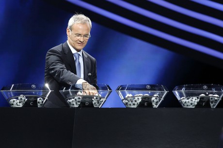 Uefa Competition Director Giorgio Marchetti Conducts Editorial Stock ...