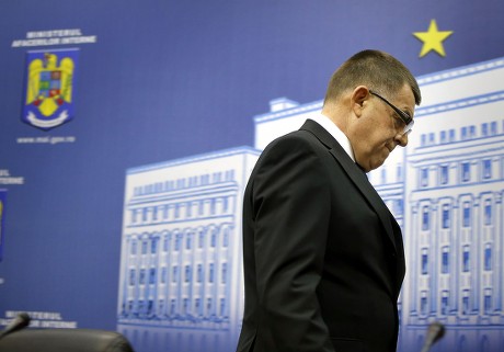 Romanian Outgoing Interior Minister Radu Stroe Editorial Stock Photo ...