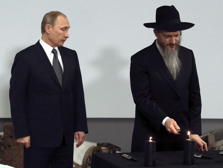 Chief Rabbi Russia Berel Lazar R Editorial Stock Photo - Stock Image ...