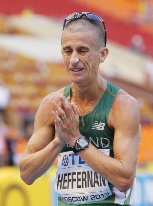 Irelands Robert Heffernan Reacts After Winning Editorial Stock Photo ...