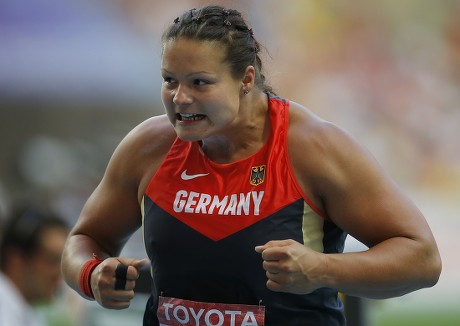 Christina Schwanitz Germany Gestures After Attempt Editorial Stock ...