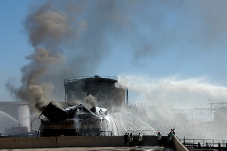 61 Burning oil tank Stock Pictures, Editorial Images and Stock Photos ...