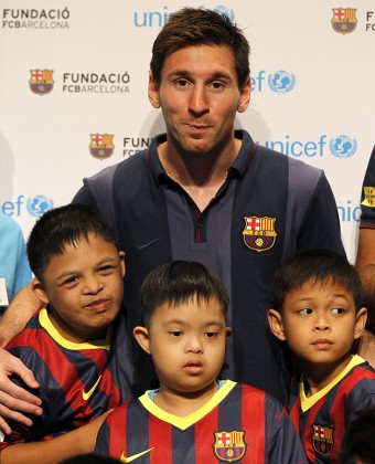 Fc Barcelonas Argentine Forward Lionel Messi Editorial Stock Photo ...