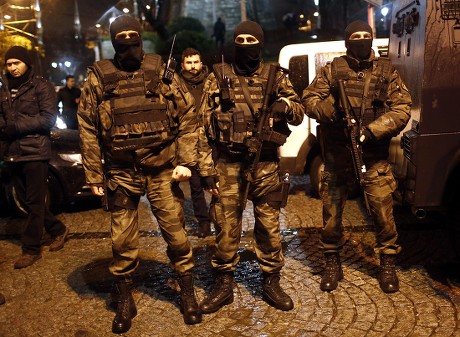 Turkish Swat Team Members Stand Guard Editorial Stock Photo - Stock ...