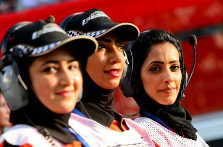 Female Pit Marshals Seen During Formula Editorial Stock Photo - Stock ...