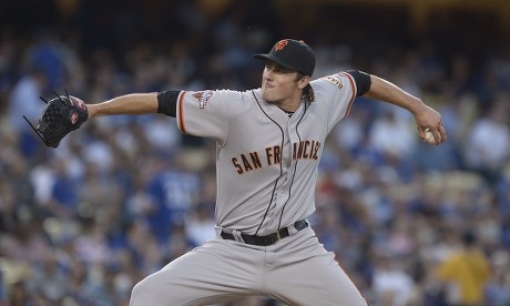 San Francisco Giants Starting Pitcher Mike Editorial Stock Photo ...