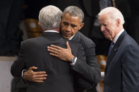 Us President Barack Obama C Hugs Editorial Stock Photo - Stock Image ...