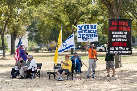 Bible Believers Hold Counterdemonstration On National Editorial Stock ...