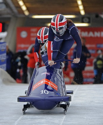 British Bobsled Racers Paula Walker Und Editorial Stock Photo - Stock ...