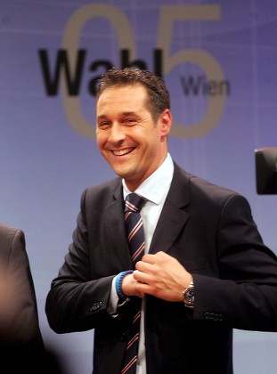 Heinz Christian Strache Head Rightist Freedom Editorial Stock Photo ...