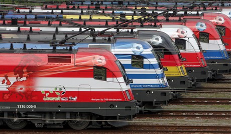 Locomotives Austrian Federal Railway Oebb Which Editorial Stock Photo ...