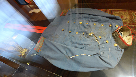 Bloodstained Uniform Archduke Franz Ferdinand 18631914 Editorial Stock ...