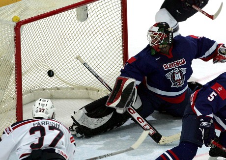 Mark Parrish Us L Scores Third Editorial Stock Photo - Stock Image ...