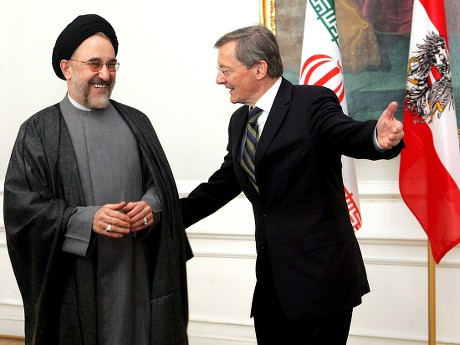 Iranian President Seyed Mohammad Khatami L Editorial Stock Photo ...