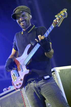 Bassist Dirk Lance Us Rock Band Editorial Stock Photo - Stock Image ...