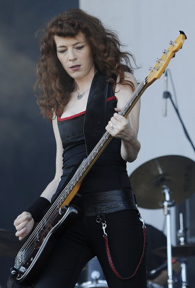 Singer Bassist Melissa Auf Der Maur Editorial Stock Photo - Stock Image ...