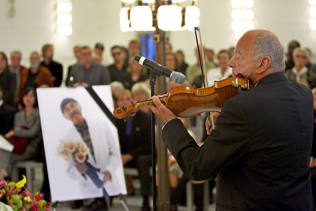 Austrian Violinist Toni Stricker Attends Farewell Editorial Stock Photo ...