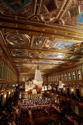 Traditional New Years Concert Vienna Philharmonic Editorial Stock Photo ...