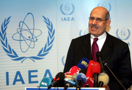 Mohamed El Baradei General Director International Editorial Stock Photo ...