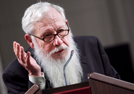 Nobel Prize Laureate Robert Aumann Delivers Editorial Stock Photo ...