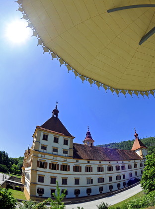View Schloss Eggenberg Graz Styria Austria Editorial Stock Photo ...