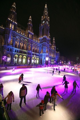 View Ice Rink Traditional Wiener Eistraum Editorial Stock Photo - Stock ...