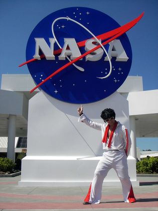 Matt Hale Dressed Elvis Nasa Space Editorial Stock Photo - Stock Image ...