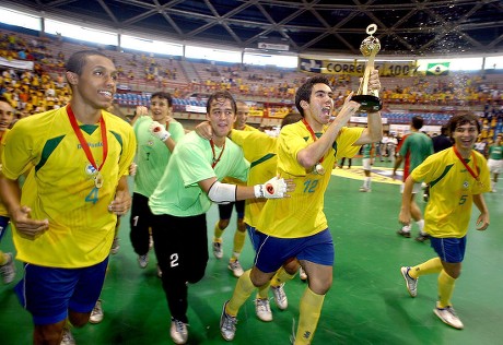 Brazilian Players National Team Indoor Soccer Editorial Stock Photo ...
