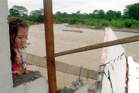Costa Rican Melissa Arrieta Looks Flood Editorial Stock Photo - Stock ...