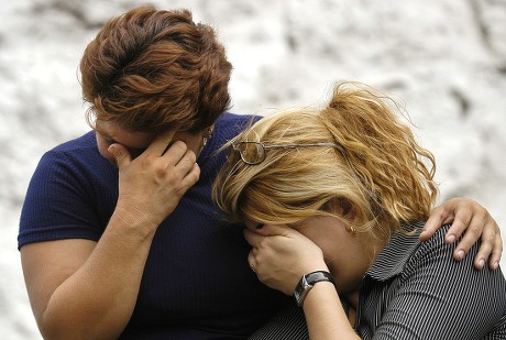Relatives La Esperanzas Inmates Cry They Editorial Stock Photo - Stock ...