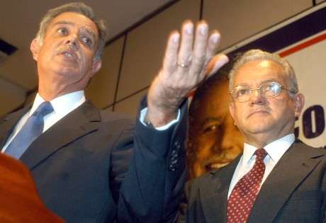 Guatemalas Elected President Oscar Berger L Editorial Stock Photo ...