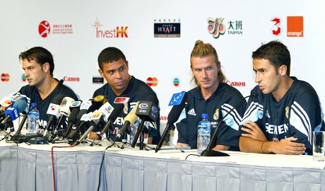Real Madrids Skipper Raul Gonzalez Replies Editorial Stock Photo ...