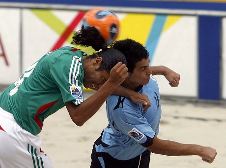 Uruguays Beach Soccer Player Matias R Editorial Stock Photo - Stock ...