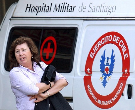 Lucia Pinochet Hiriart Daughter Former Dictator Editorial Stock Photo ...
