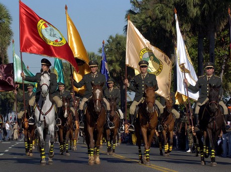 Dominican Soldiers March During Parade Santo Editorial Stock Photo ...