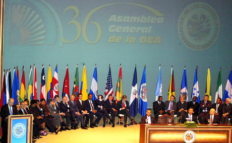 Oas Organization American States Secretary General Editorial Stock ...