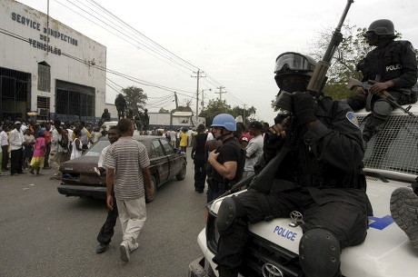 Un Peacekeeping Forces Have Stepped Security Editorial Stock Photo ...