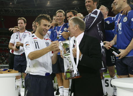 Jonathan Wilkes Presented Trophy By Sir Editorial Stock Photo - Stock ...