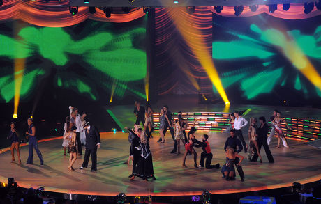 All Eurovision Dance Contest Couples Take Editorial Stock Photo - Stock ...