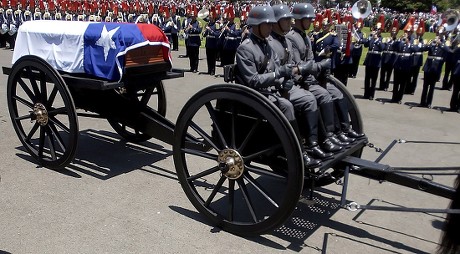 Soldiers Transport Coffin Former Chilean Dictator Editorial Stock Photo ...