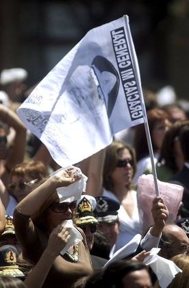 Followers Former Chilean Dictator Augusto Pinochet Editorial Stock ...